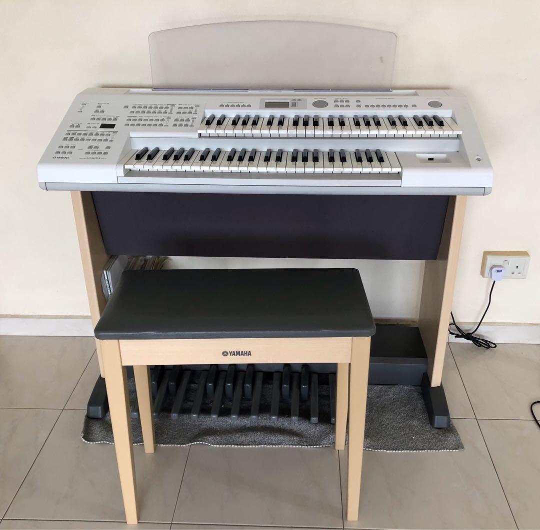 Yamaha Electone Stagea ELB-02 with bench, Hobbies & Toys, Music & Media, Musical Instruments on ...