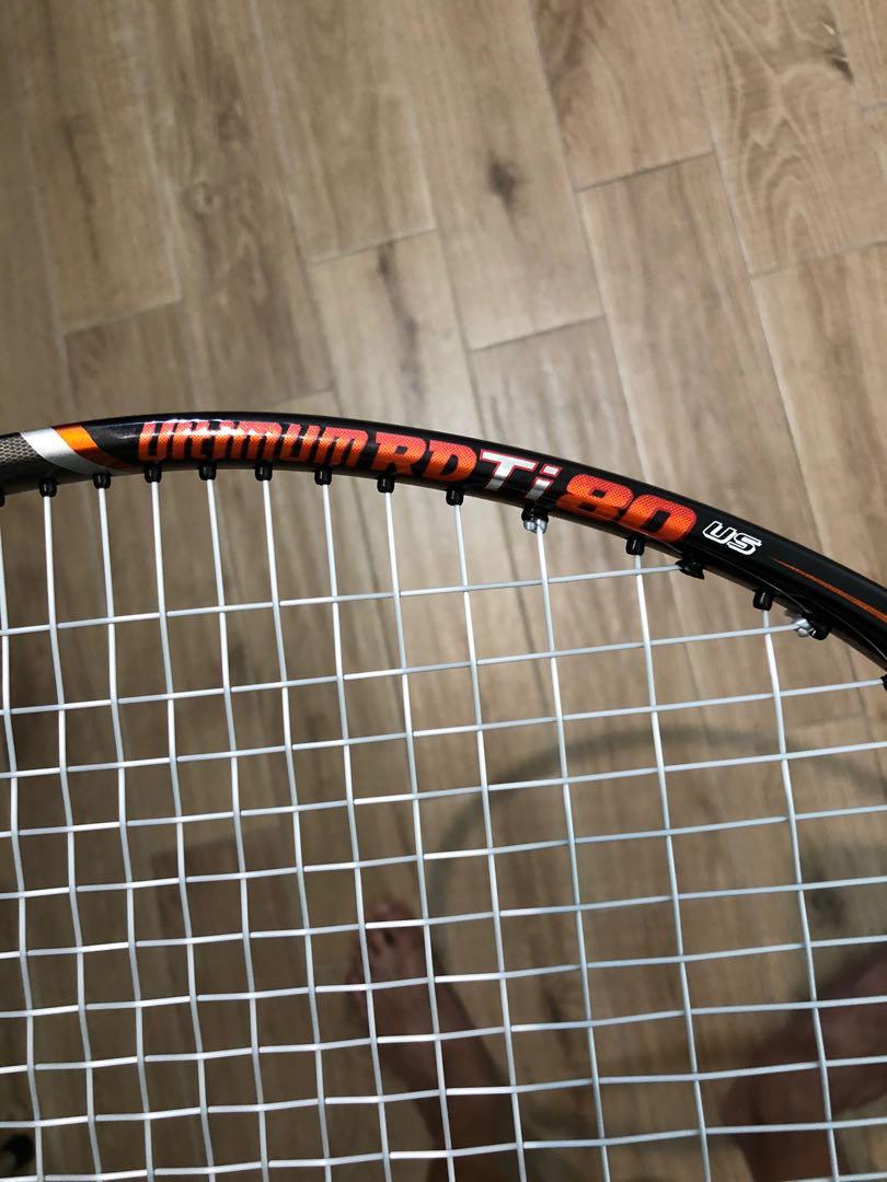 Yonex Ultimum RD Ti 80 USA version 1/4 grip, Sports Equipment, Sports ...
