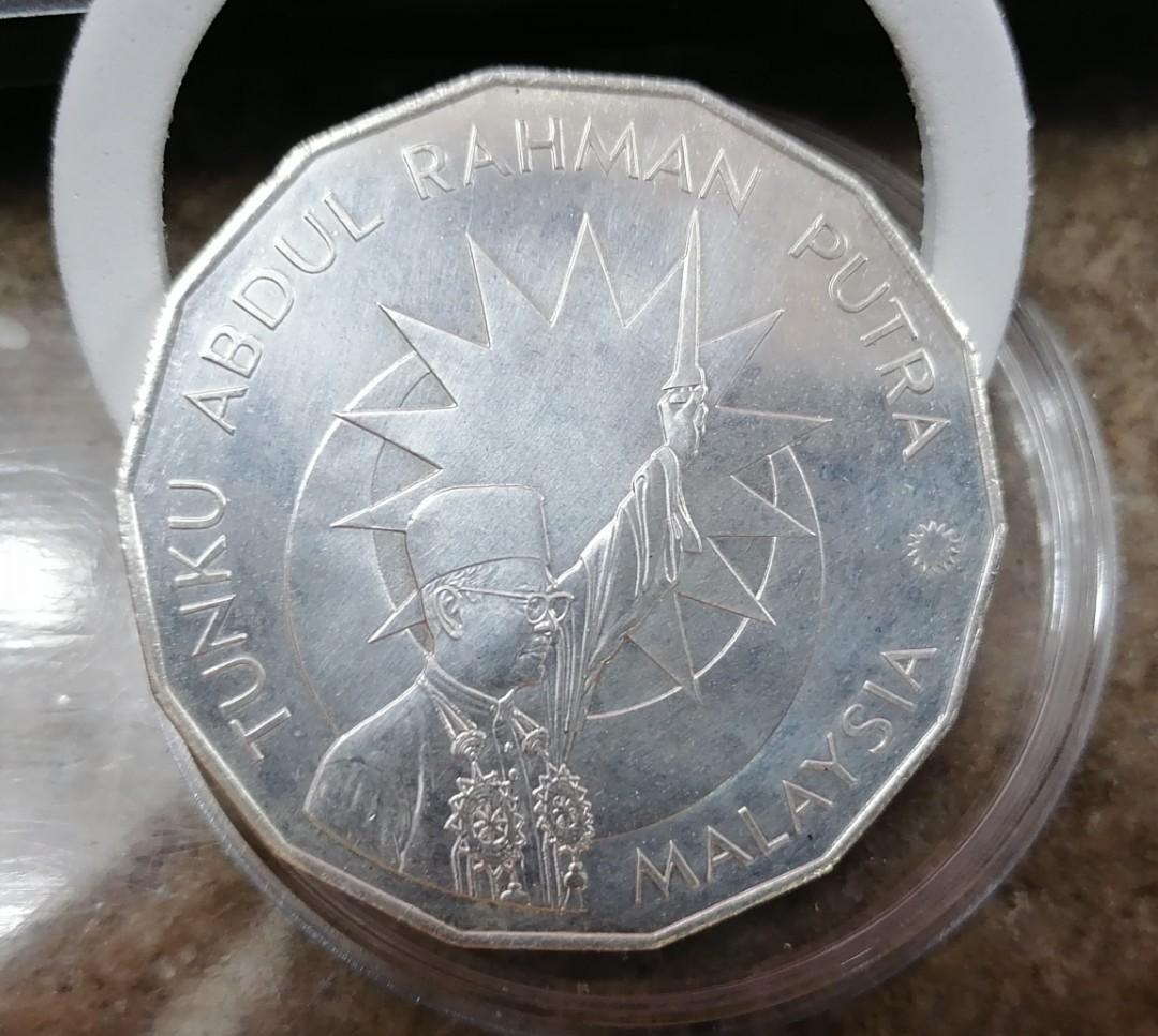 1982 Malaysia 25years Merdeka Rm25 Silver Coin, Hobbies & Toys ...