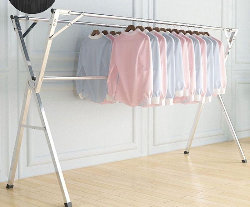 2.0m Double Pole Balcony Drying Rack, Furniture & Home Living, Home ...