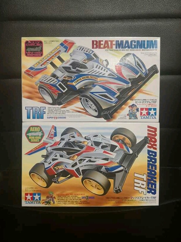 四驅兄弟 - 星馬烈 星馬豪 - Beat Magnum TRF- Max Breaker TRF - 田宮 雙星 Tamiya - Mini ...