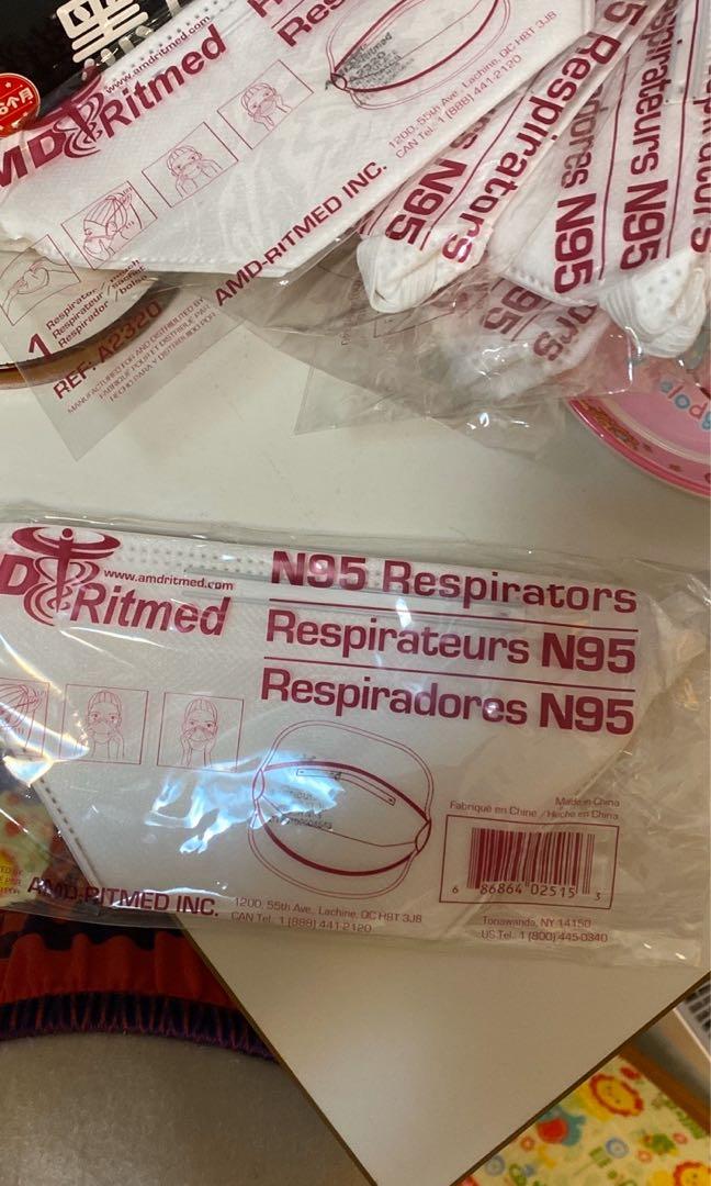 AMD Ritmed a2320 Mask 鴨嘴N95口罩, 其他, 其他 - Carousell
