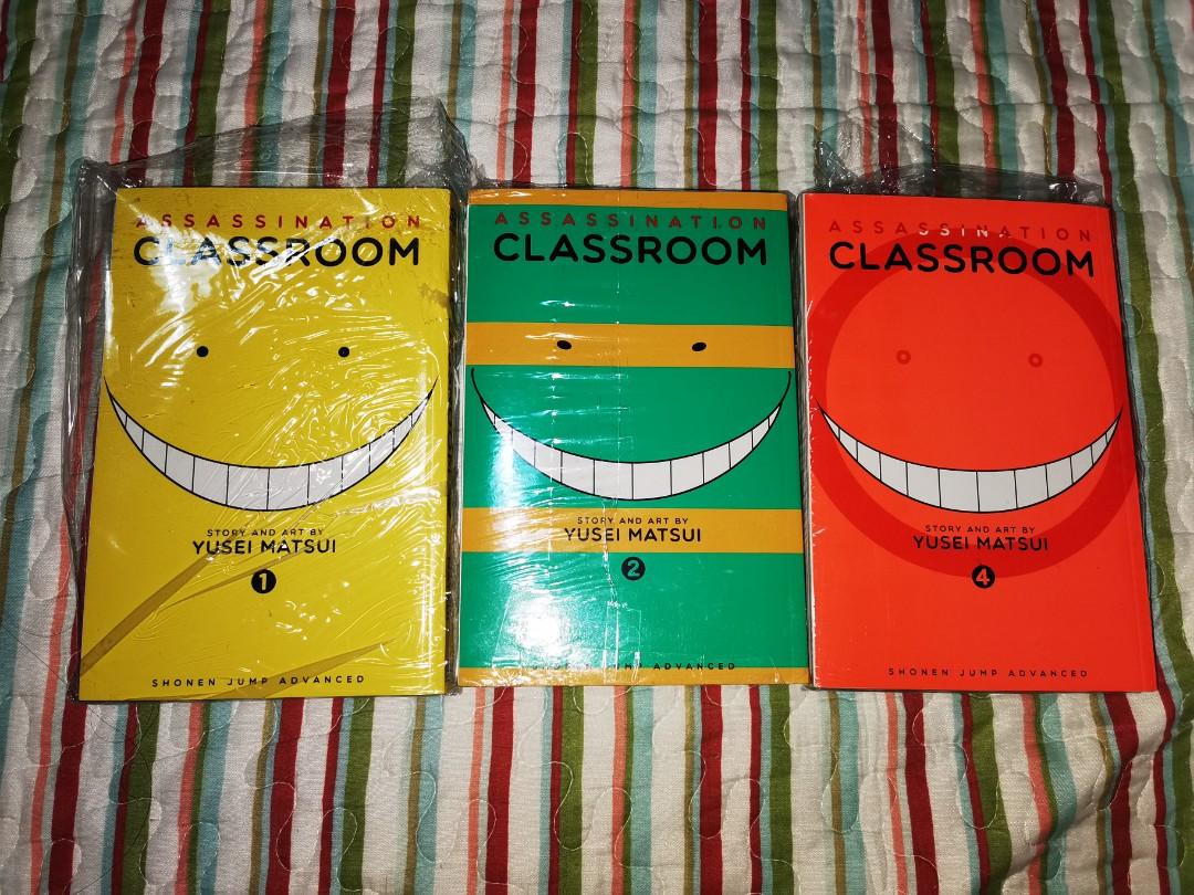 Assasination Classroom Manga Volumes # 1,2,4, Hobbies & Toys, Books ...