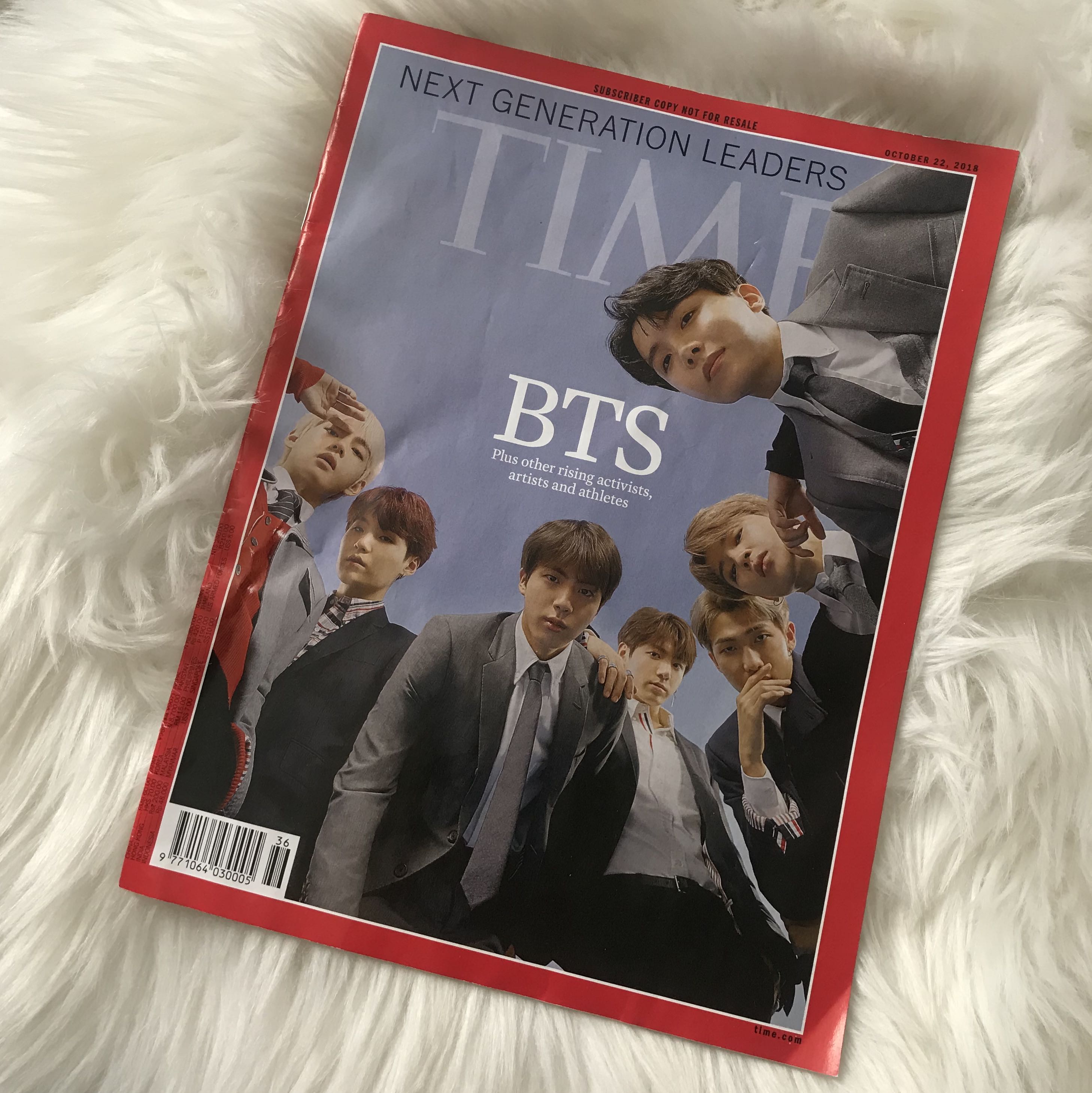 BTS Time Magazine, Hobbies & Toys, Collectibles & Memorabilia, K-Wave ...