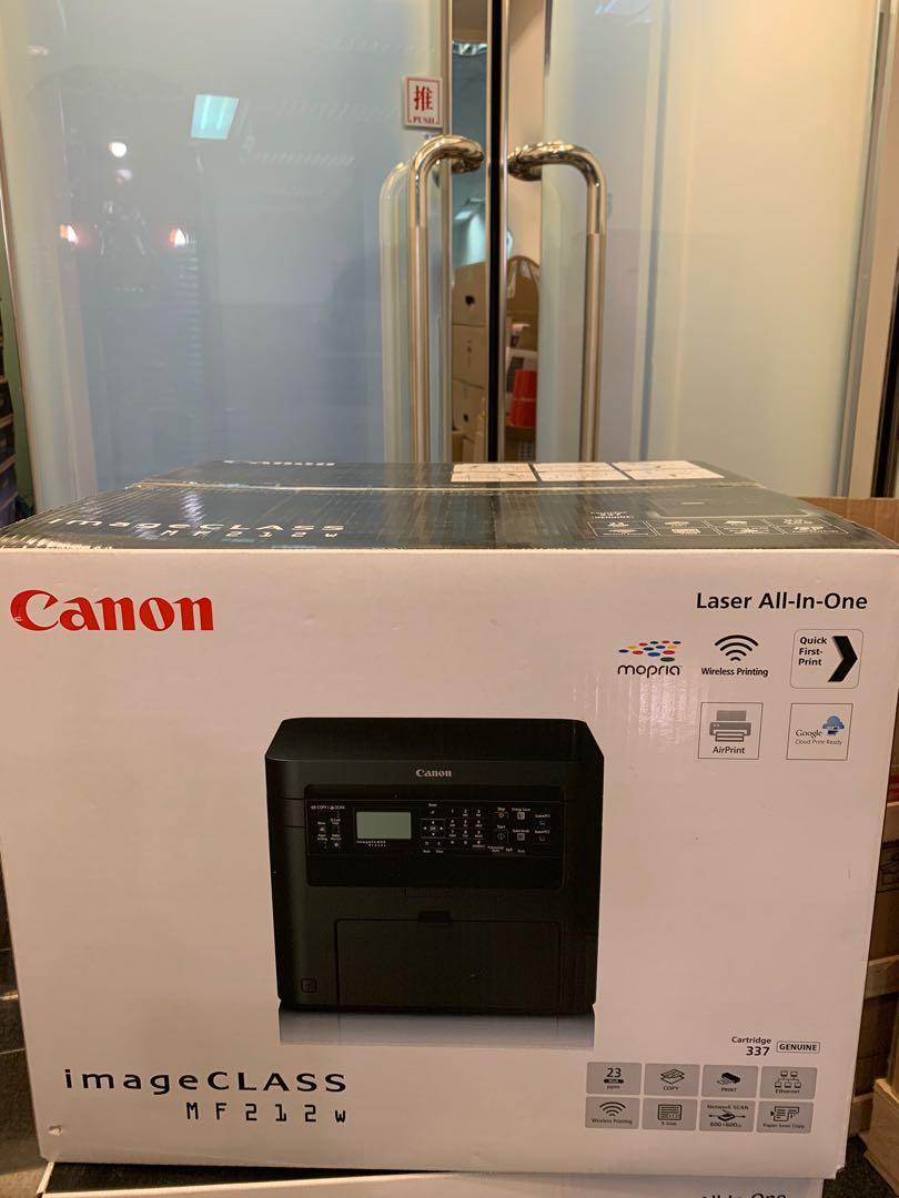 canon imageCLASS MF212W mono laser All in one printer (print/copy/scan ...