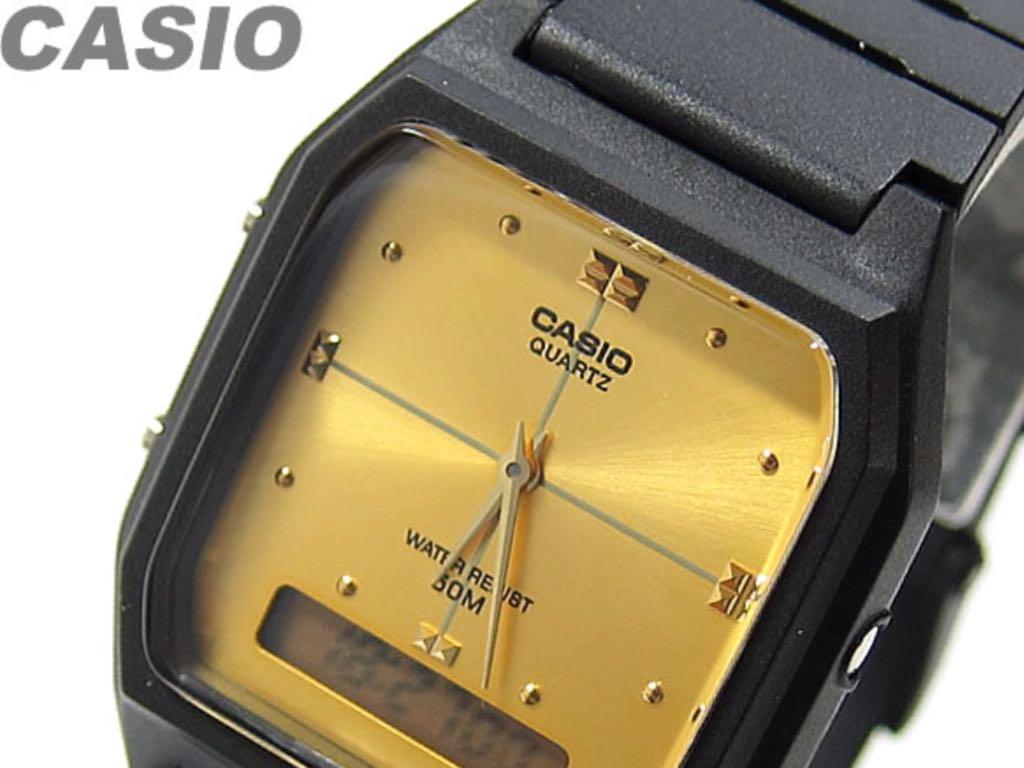 Casio AW48 Classic Analog Digital Quartz Watch AW48HE-9A Dual Time ...