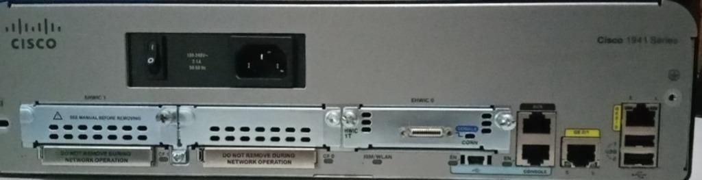 CISCO 1941 K9 ISR, Computers & Tech, Parts & Accessories, Networking on ...