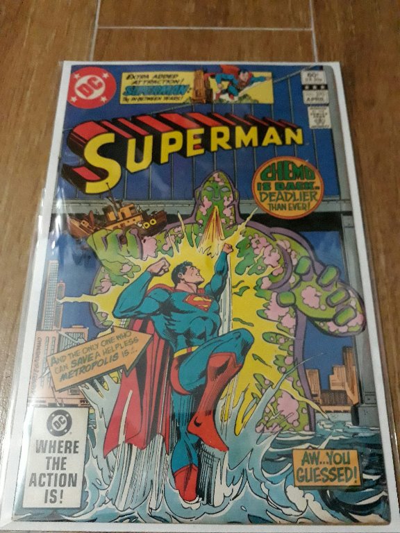 (Clearance Sale) Vol. 1 Superman #370 Bronze-age 1982 vintage retro ...