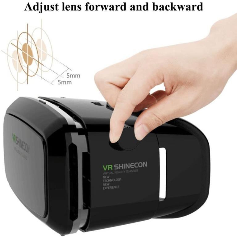 D779 VR Headset, ZNYSMART VR SHINECON 3D Virtual Reality Goggles Gear ...
