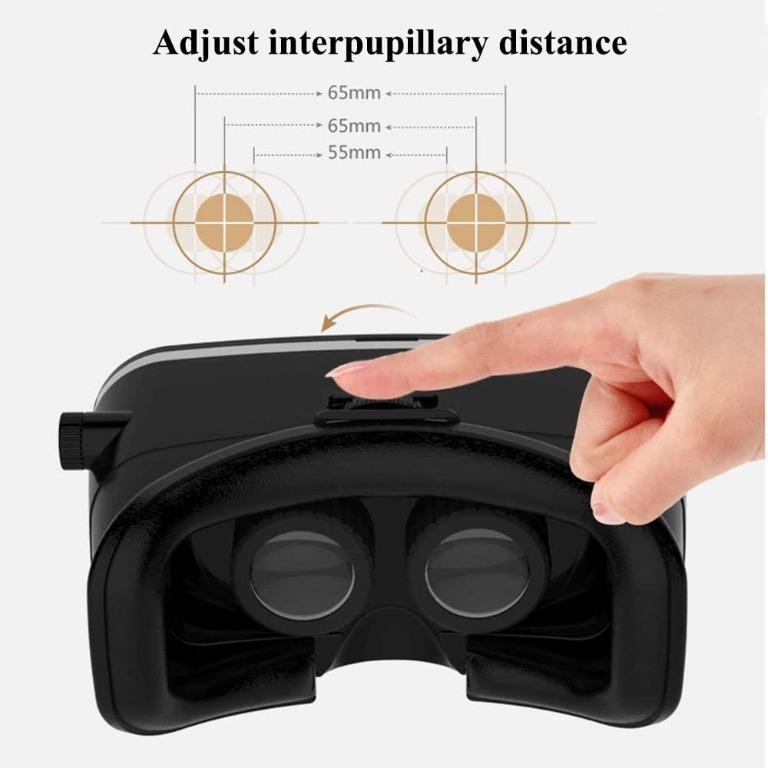 D779 VR Headset, ZNYSMART VR SHINECON 3D Virtual Reality Goggles Gear ...