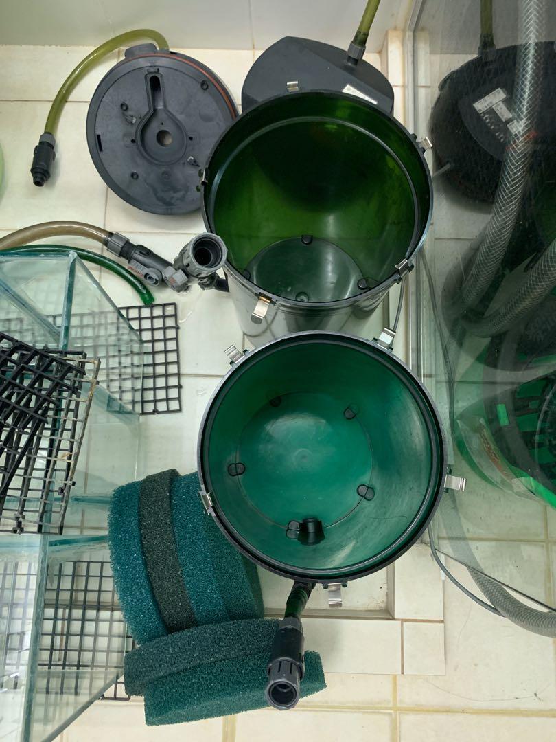 Eheim 2217 (Classic 600) and pre-filter canister, Pet Supplies, Homes ...