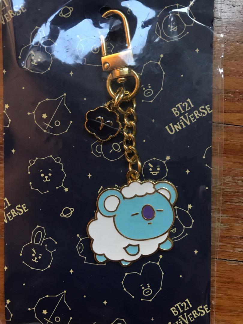 BT21 Koya Star Sign/Zodiac/Constellation Metal Keyring, Hobbies & Toys ...