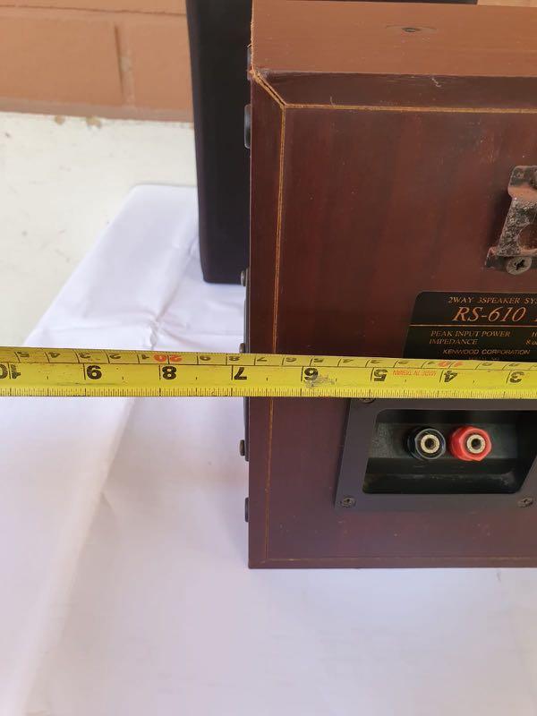 Kenwood speaker RS-610, Audio, Soundbars, Speakers & Amplifiers on ...