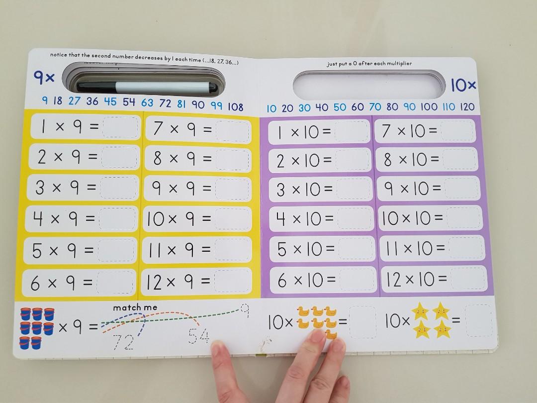 Learn your Times tables (1-12), Hobbies & Toys, Books & Magazines ...
