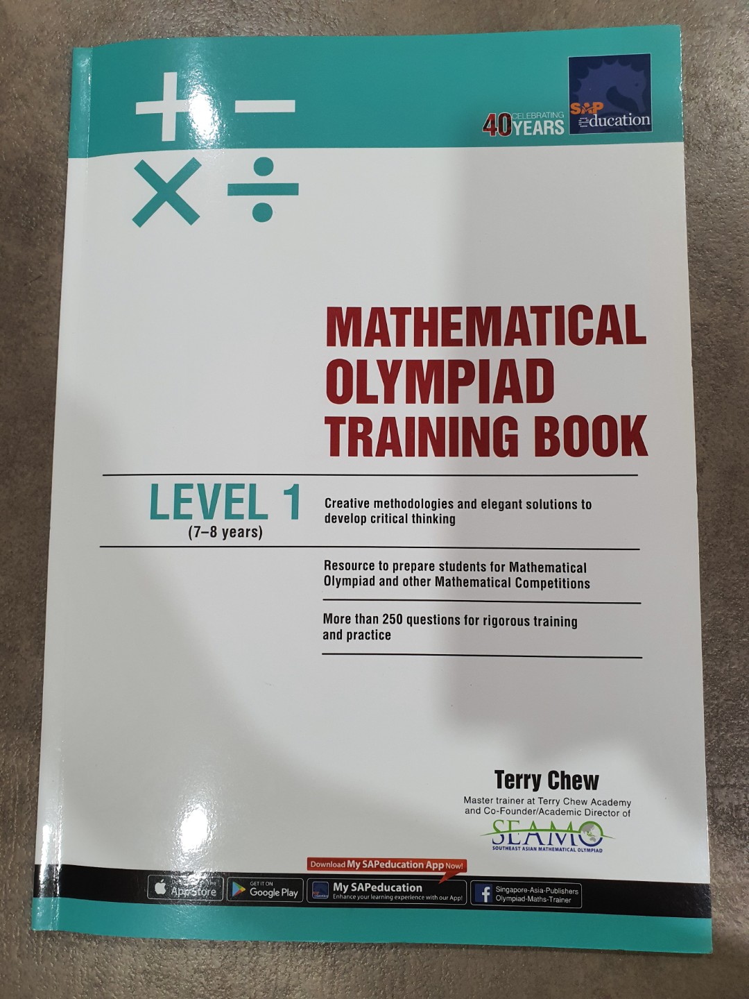 Math olympiad training book level 1 (7-8 years), Hobbies & Toys, Books ...
