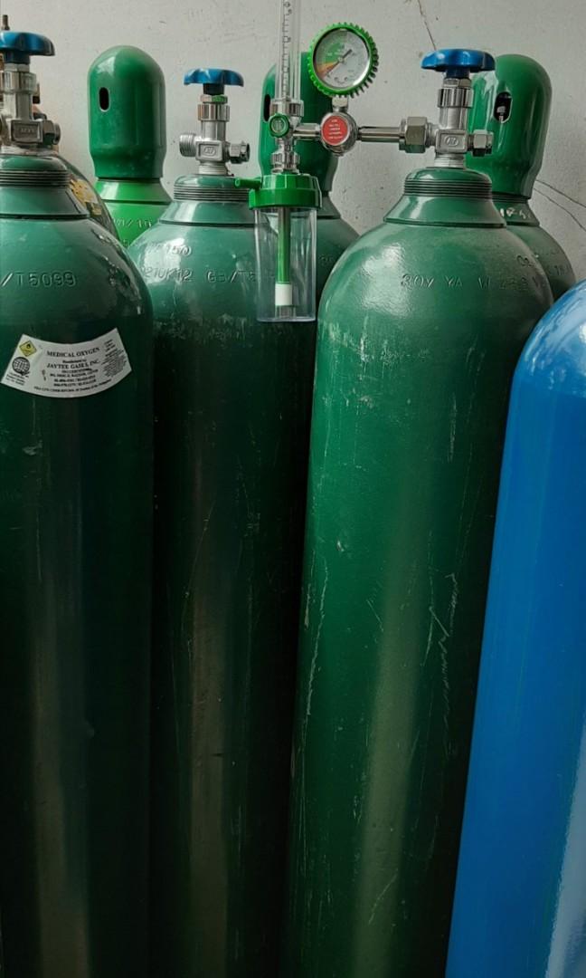 MEDICAL OXYGEN TANK 50LBS COMPLETE SET, Beauty & Personal Care, Face ...