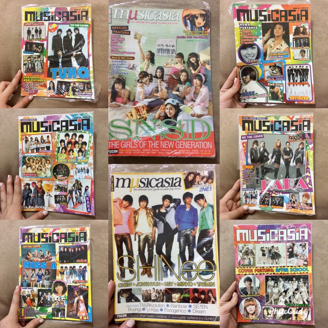 Musicasia Kpop / Jpop Lyric Magazine Vintage, Hobbies & Toys, Books ...