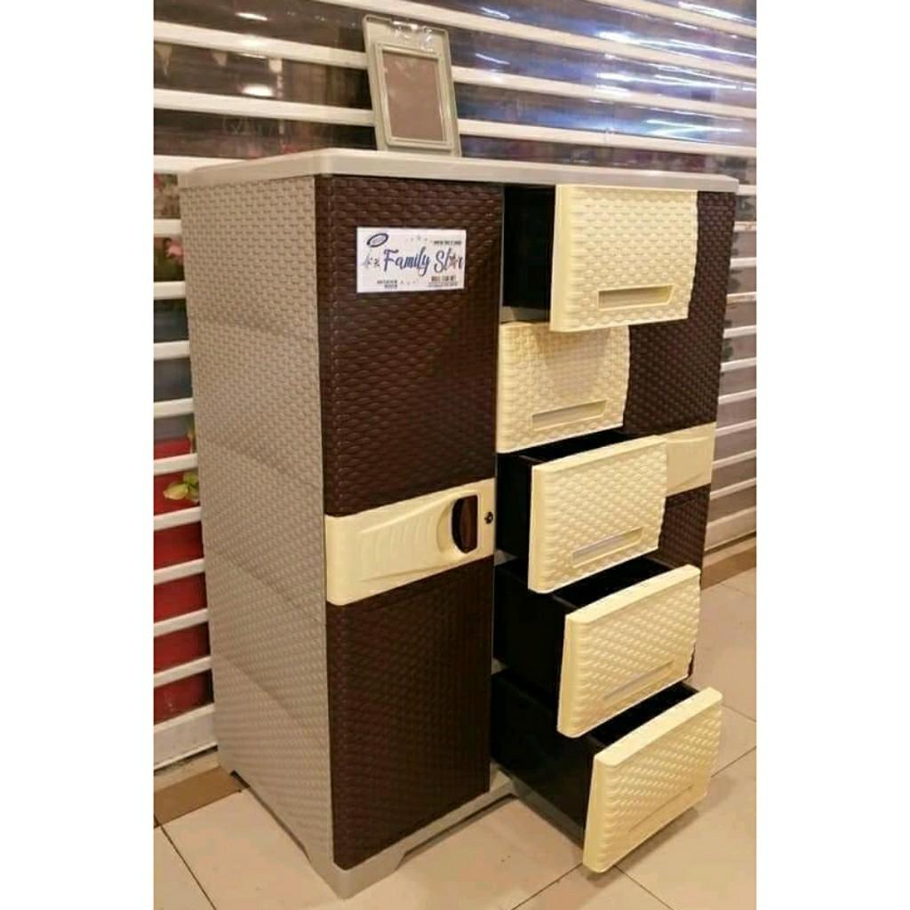 NIKKO FAMILY STAR DUAL CABINET (Wardrobe Cabinet/Wardrobe Organizer ...