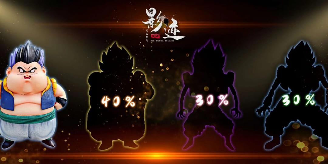 [PO] DM STUDIO Dragon Ball Z Statue Fat Gotenks, Hobbies & Toys, Toys ...