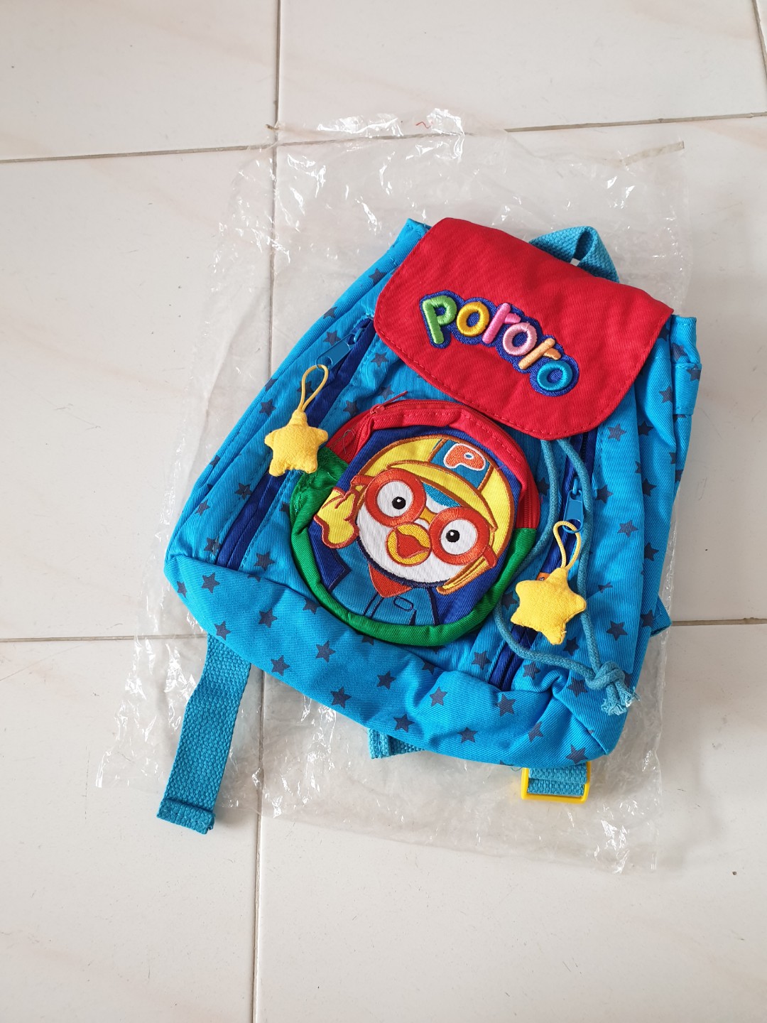 Pororo children's backpack, Babies & Kids, Going Out, Diaper Bags ...