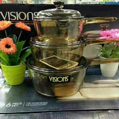 SET PERIUK VISION PEMEGANG 3IN1, TV & Home Appliances, Kitchen ...