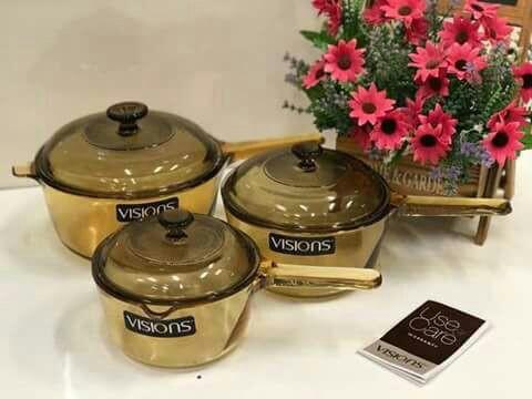 SET PERIUK VISION PEMEGANG 3IN1, TV & Home Appliances, Kitchen ...