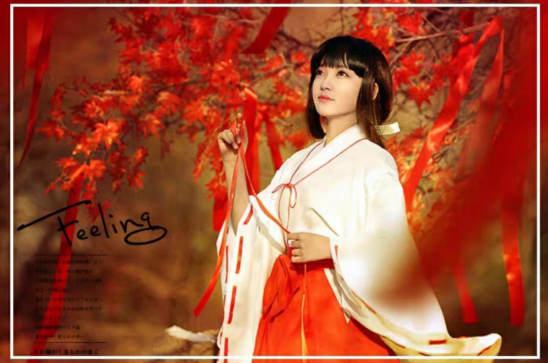 Shrine maiden costume, Women's Fashion, Dresses & Sets, Traditional ...