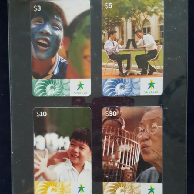Collectible - StarHub first cover phonecards at their launch on 1st ...