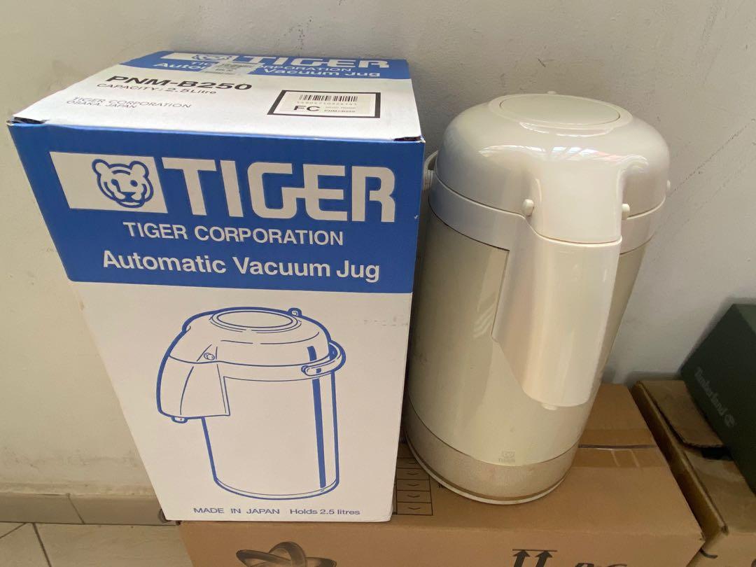 Tiger Automatic vacuum Jug/Flask 2.5L, TV & Home Appliances, Kitchen ...