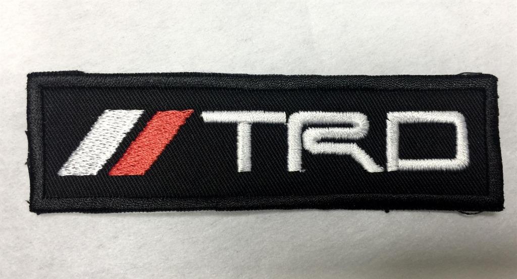 Toyota TRD Embroidered Cloth Patch- Black (1 Pc.), Hobbies & Toys ...