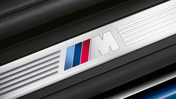 [Used set 2 of 3] Geniune BMW M Performance door sills suitable for BMW ...