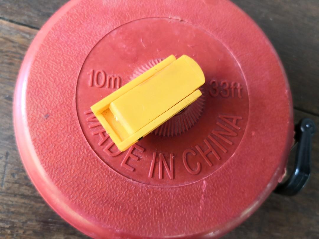 Vintage 10m disk measuring tape, Furniture & Home Living, Home Decor ...