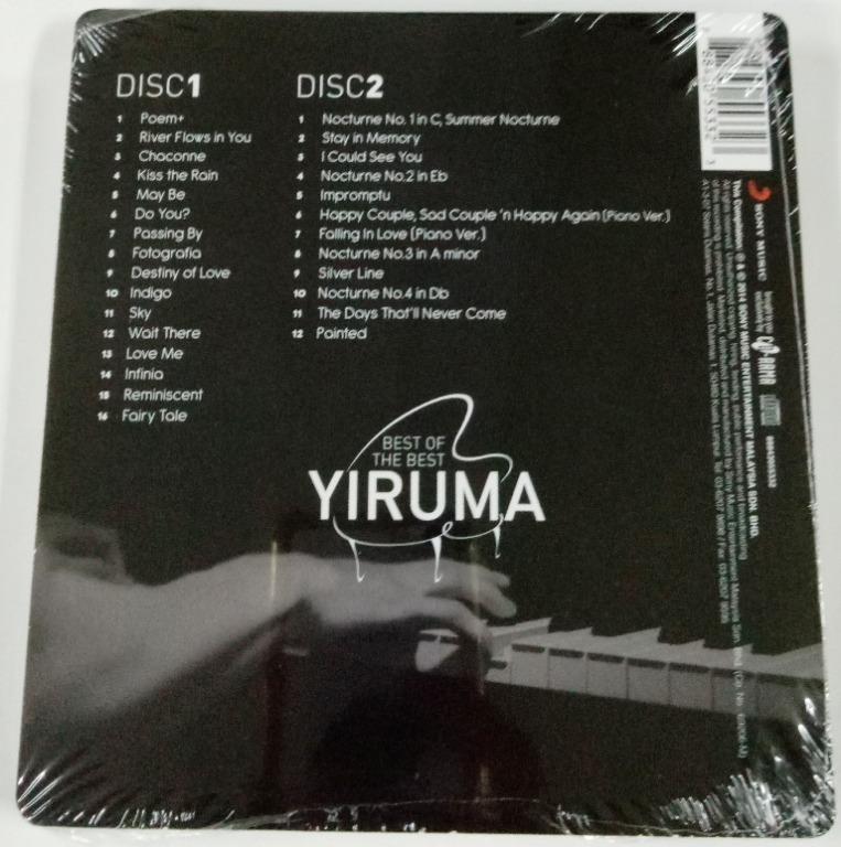 Yiruma - Best of The Best Piano Music CD 24 Bit Digital Remastering, Hobbies & Toys, Music ...