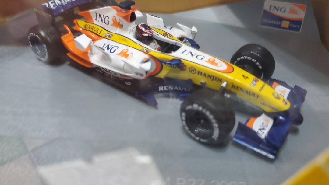 1/43 ing RENAULT f1 TEAM r27, 興趣及遊戲, 收藏品及紀念品, 明星周邊 - Carousell