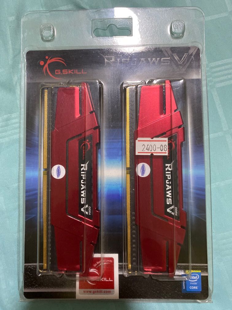 2 x 4 gb ripjaws, Computers & Tech, Parts & Accessories, Networking on ...