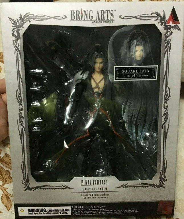 全新未開 正版 Square Enix Bring Arts Final Fantasy Sephiroth Variant 太空戰士 錫菲 ...