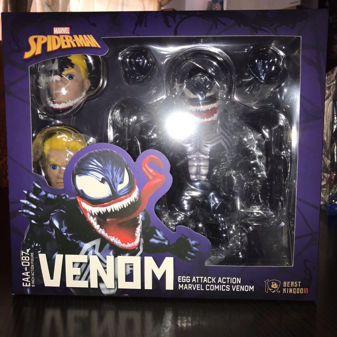 Beast Kingdom EAA-087 Egg Attack Action Marvel Comic Spider-Man Venom, Hobbies & Toys ...
