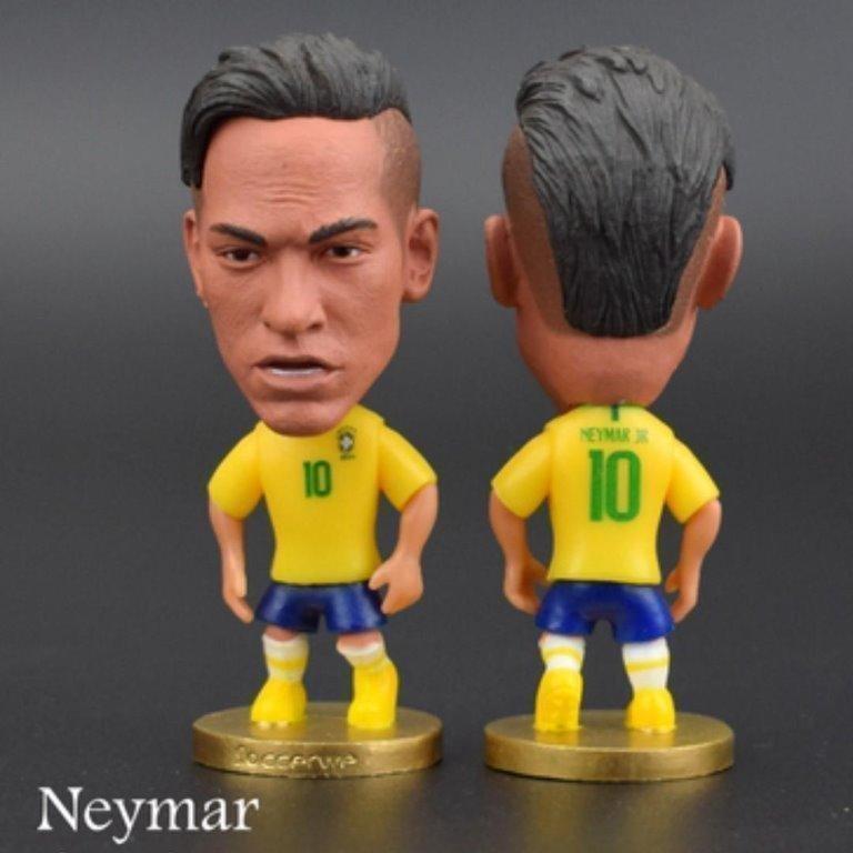Brazil Neymar National Football Team Figurine, Toys & Games, Bricks ...