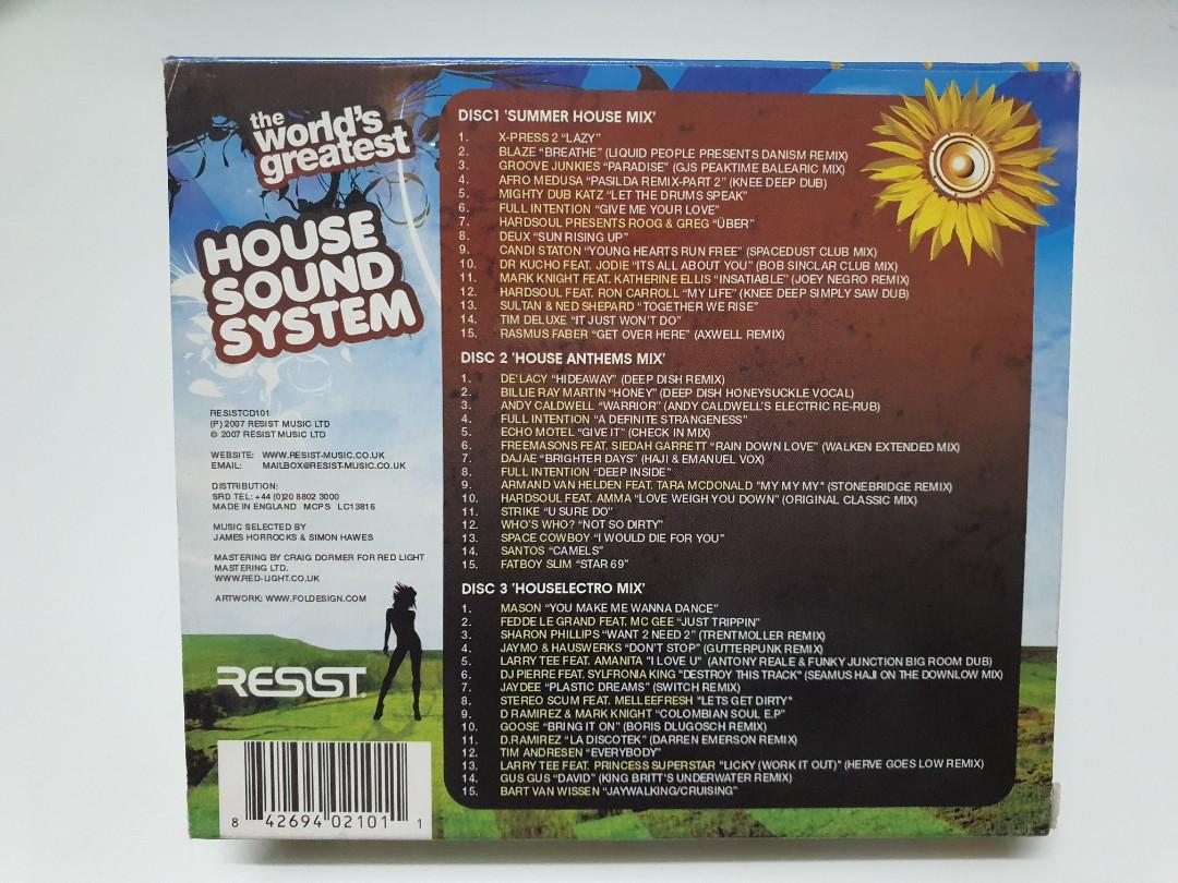 (CD) House Sound System, Hobbies & Toys, Music & Media, CDs & DVDs on ...