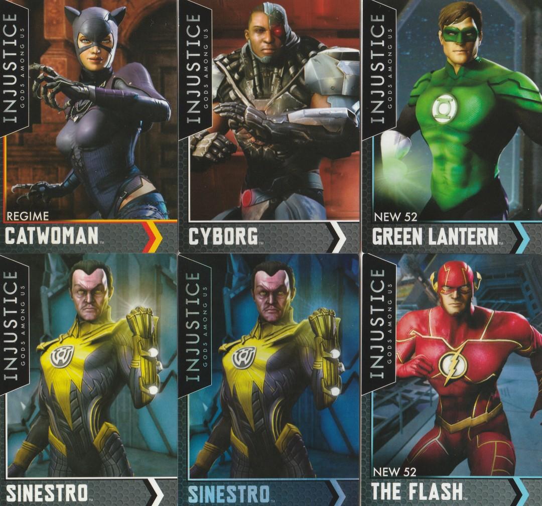 DC Injustice Arcade Collectible Cards - Bronze, Hobbies & Toys, Toys ...