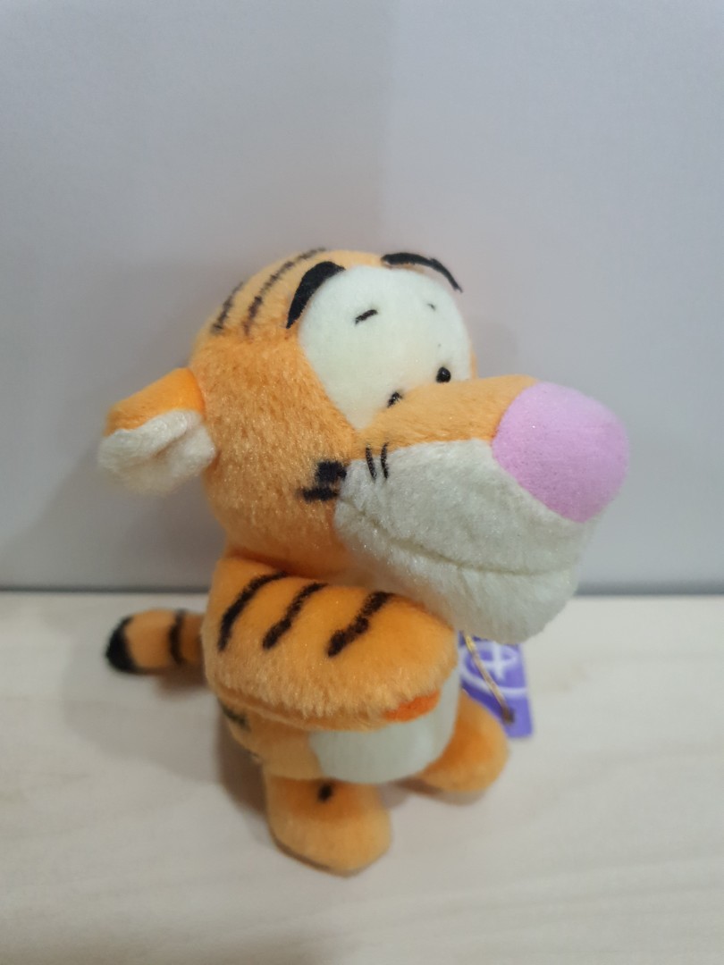 Disney Tigger plush pouch strap, Hobbies & Toys, Collectibles ...