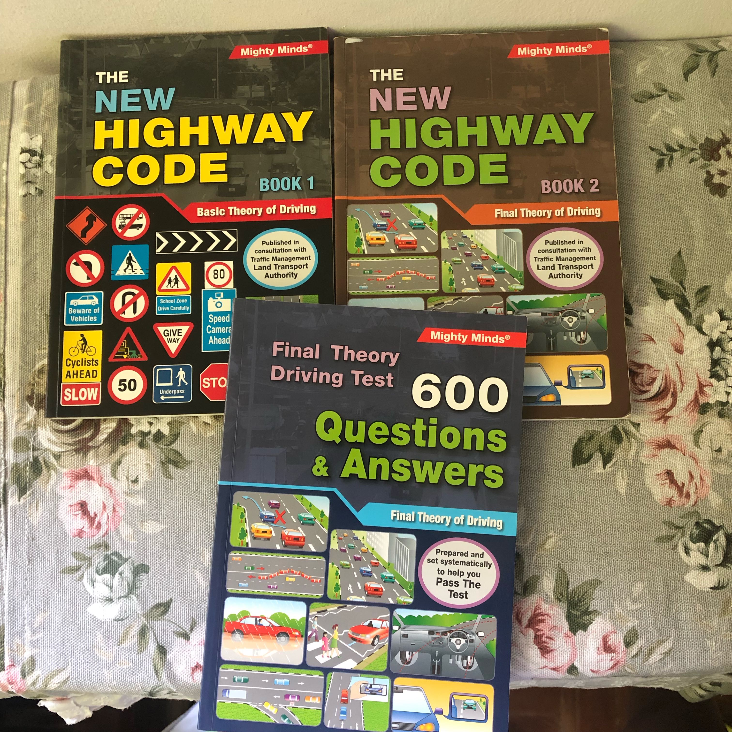 Driving test books x3, Hobbies & Toys, Books & Magazines, Assessment ...