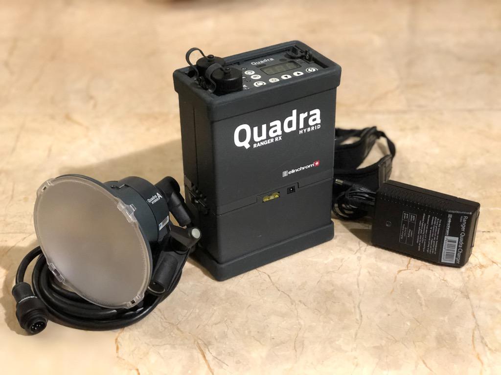 Elinchrom Ranger Quadra RX Hybrid Set - 1 Power Pack & 1 Action Head ...