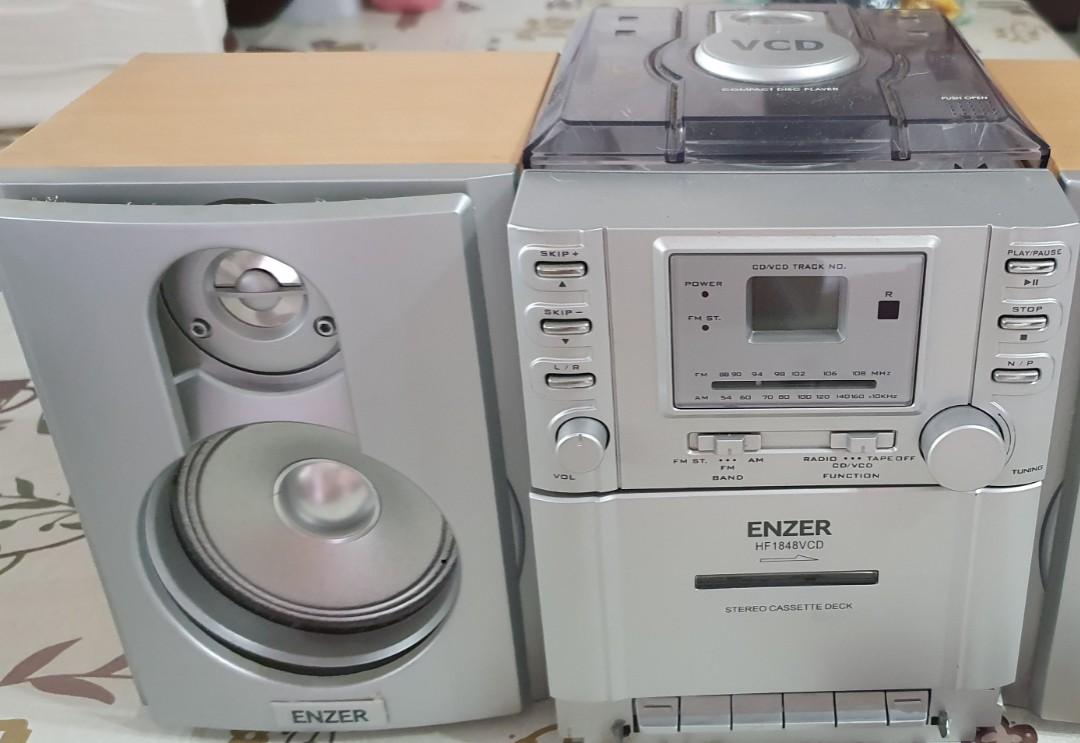 ENZER VCD PLAYER - HF1848VCD, Audio, Portable Music Players on Carousell