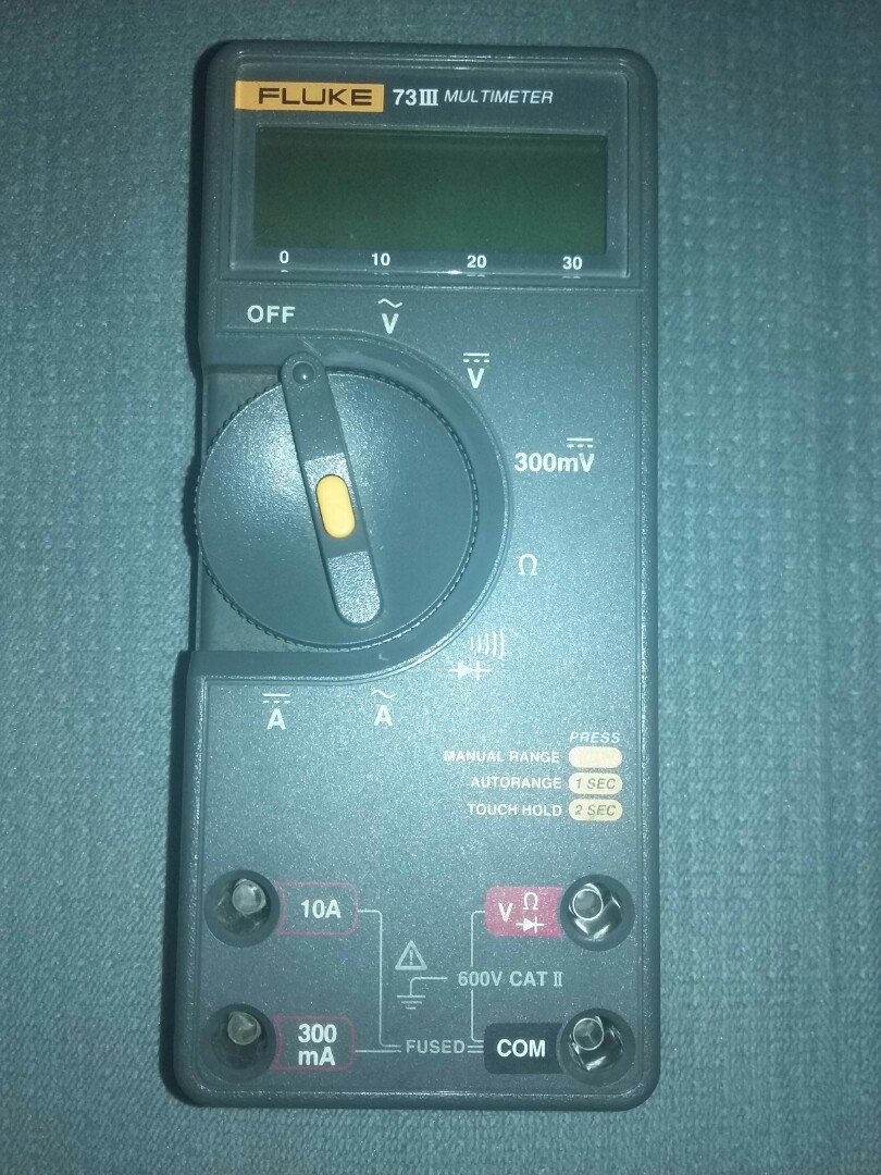 Fluke 73III multimeter, Health & Nutrition, Health Monitors & Weighing ...