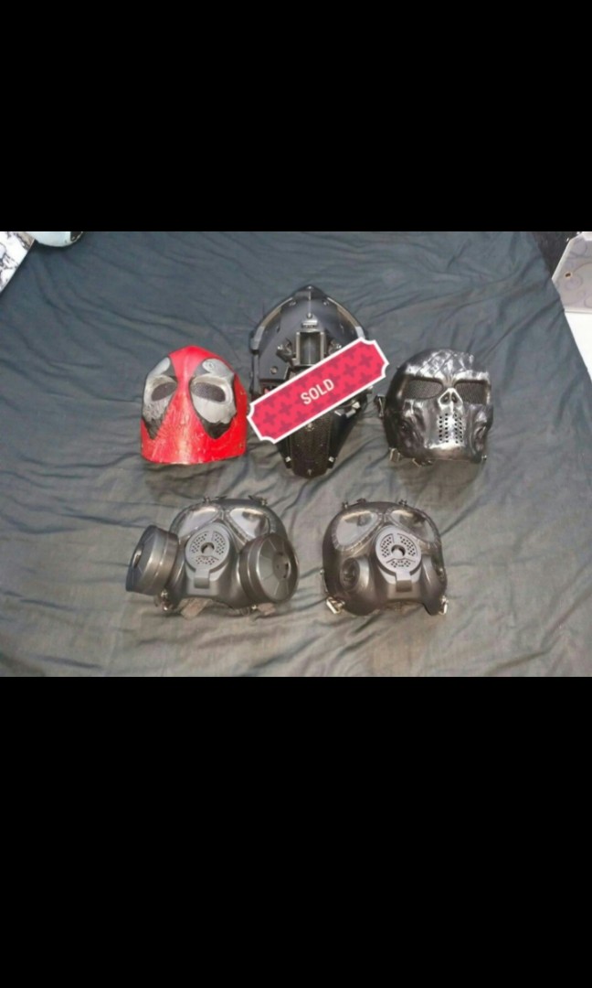 Full face tactical mask, Babies & Kids, Baby Nursery & Kids Furniture ...