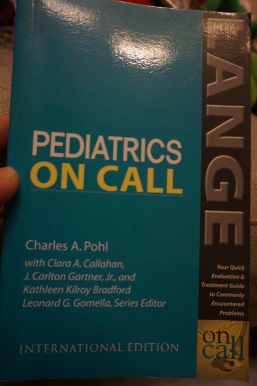 Lange Pediatrics On Call---Charles A.Pohl, 興趣及遊戲, 書本 & 文具, 小朋友書 - Carousell