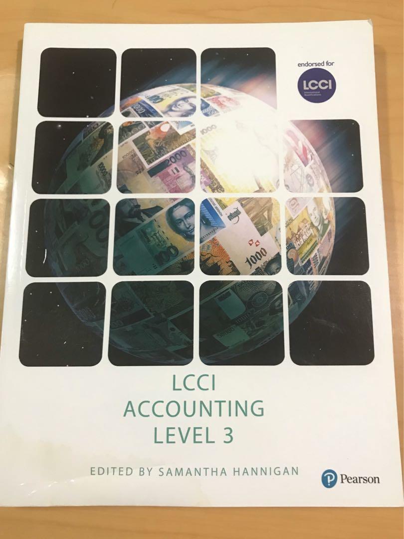 LCCI Accounting Level 3 (Pearson), Hobbies & Toys, Books & Magazines ...