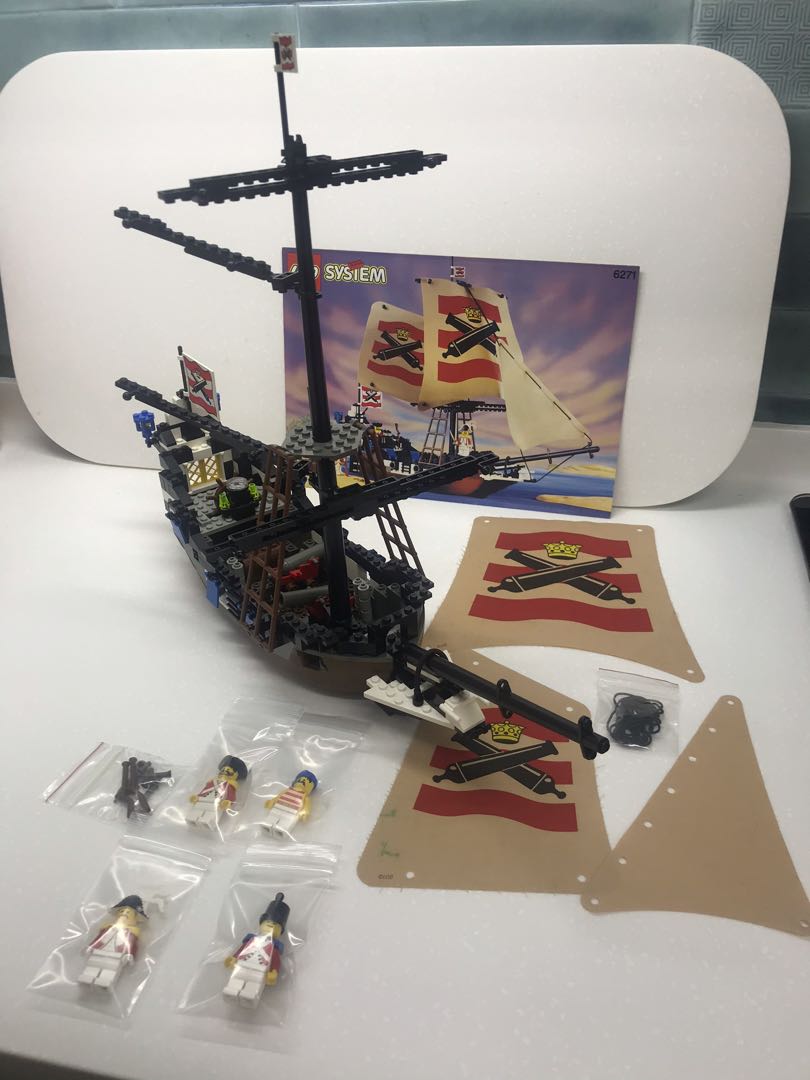 Lego 6271 pirate ship, Hobbies & Toys, Toys & Games on Carousell