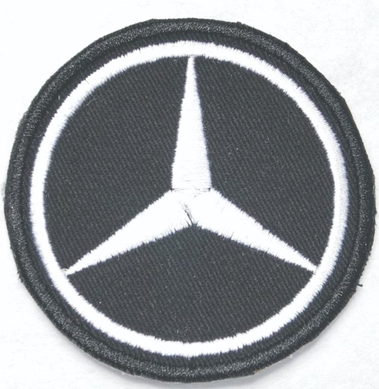Mercedes Benz Roundel Emblem Embroidered Cloth Patch, Hobbies & Toys ...